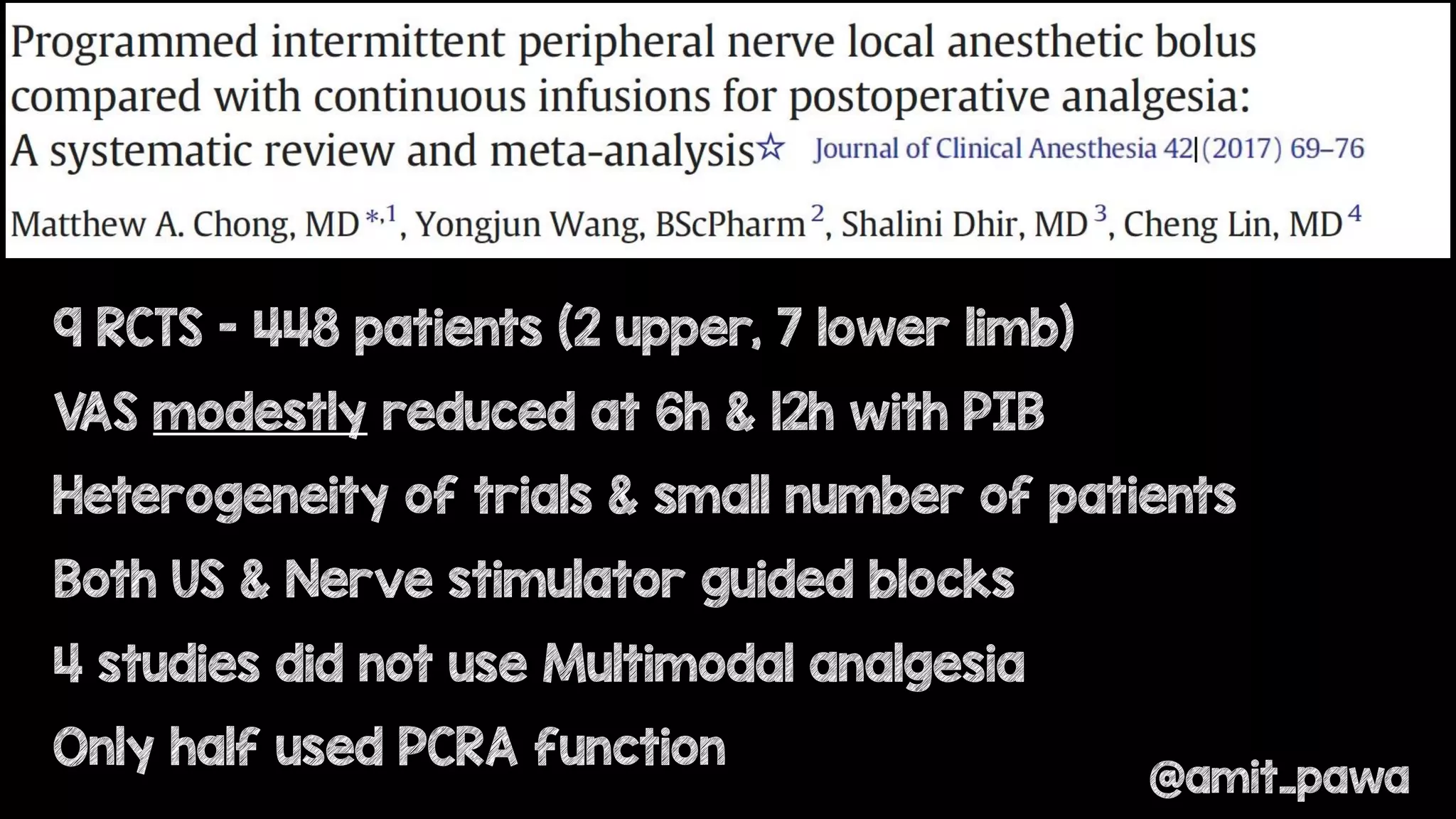 Local anaesthetic prescription for continuous nerve blocks | PDF