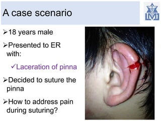 Local anaesthetics 1 | PPT