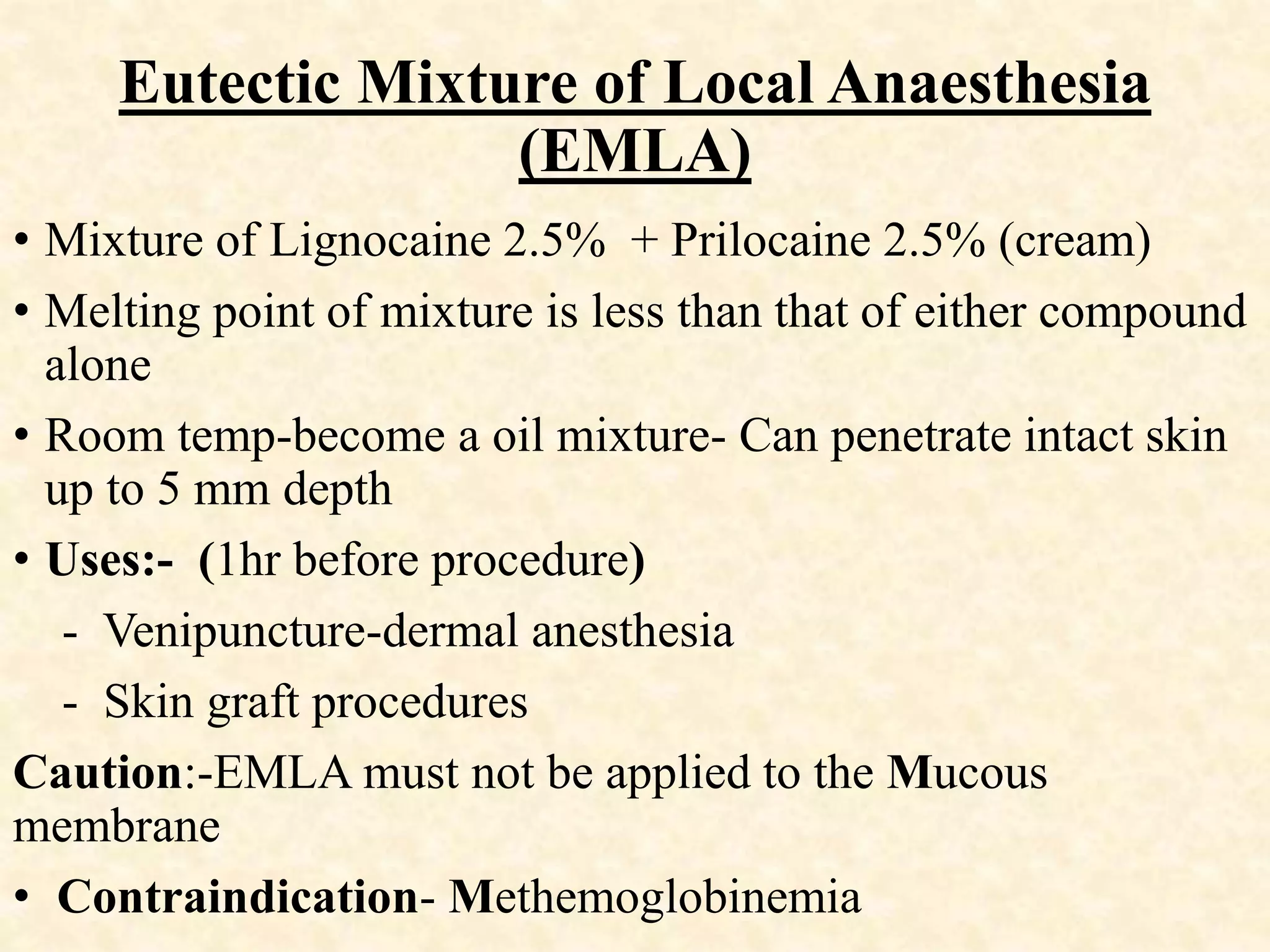 Local anaesthetic agents | PPTX