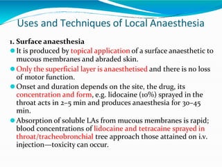 Local anaesthetics .pptx