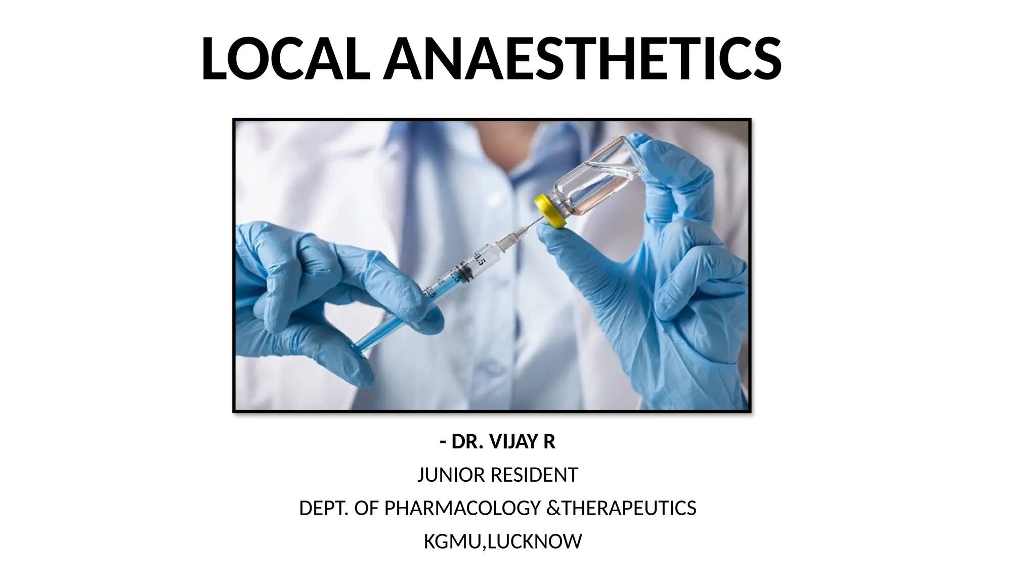 Local anaesthetics, Types of anaesthesia, classification, mechanism of ...