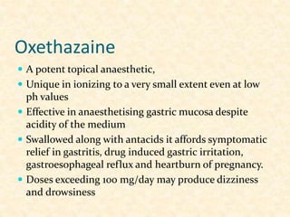 Local anesthetics pharmacology | PPTX