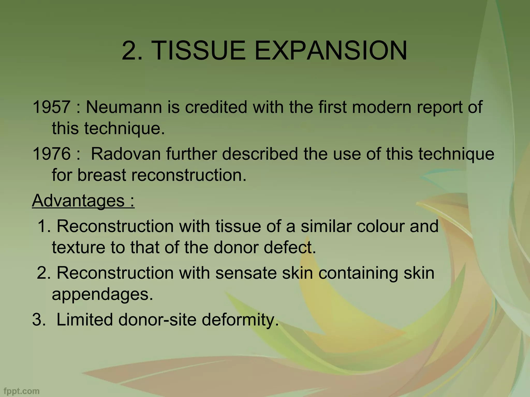 Local flaps in head & neack reconstruction | PPT