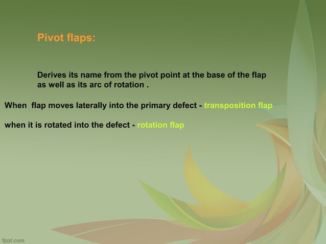 Local flaps in head & neack reconstruction | PPT | First Aid | Injuries