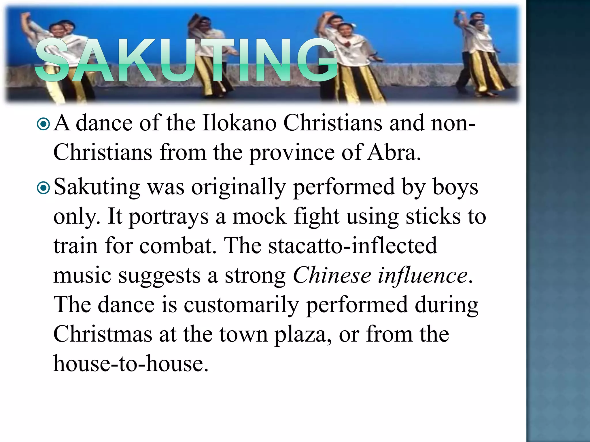Local and indigenous philippine folk dance | PPTX