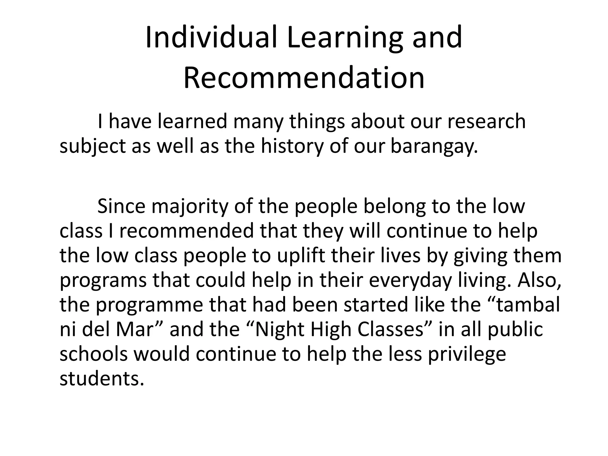 Local and oral history presentation | PPTX