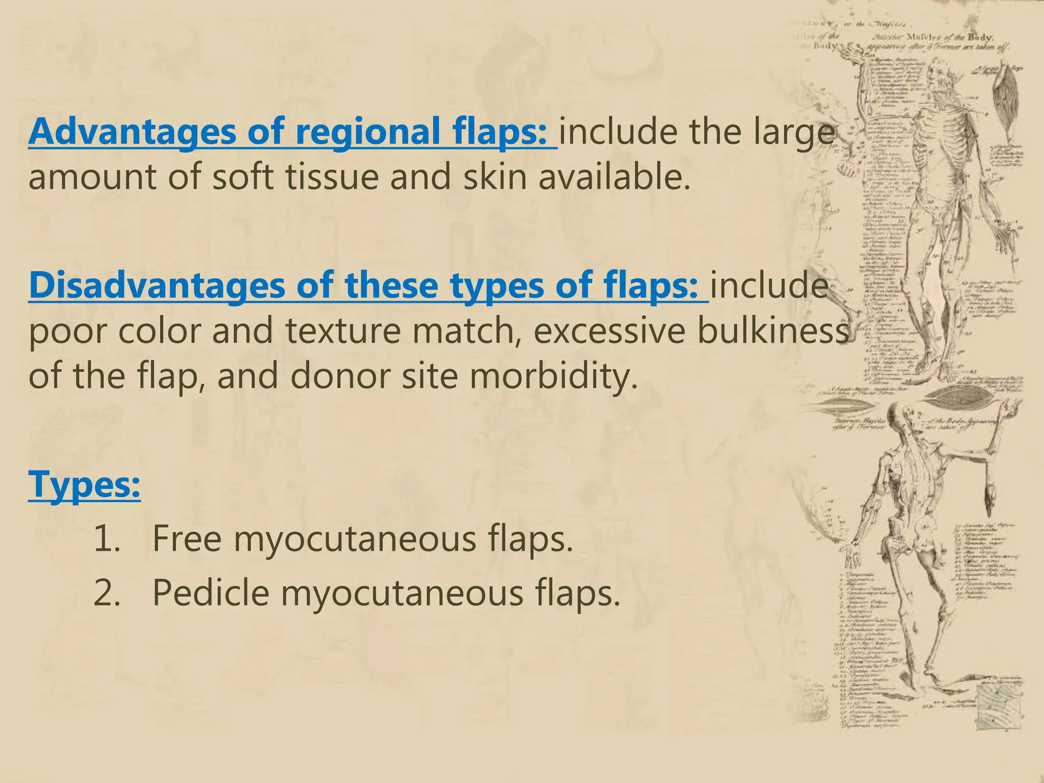 Local and regional flaps in head and neck reconstruction | PPTX