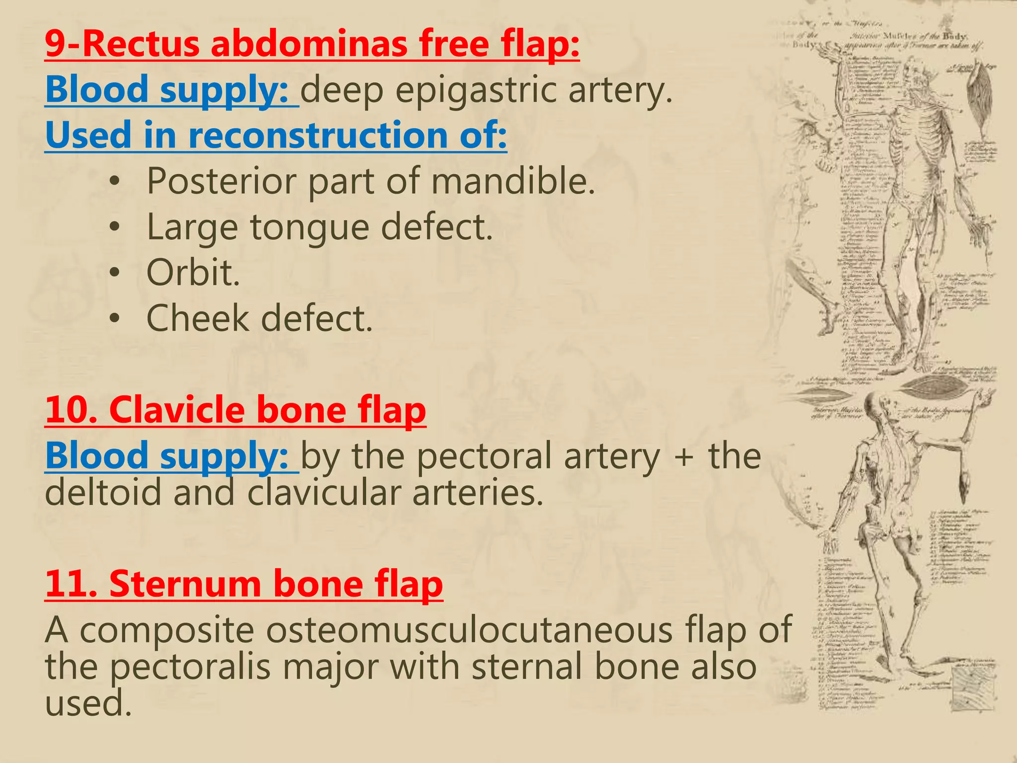 Local and regional flaps in head and neck reconstruction | PPTX