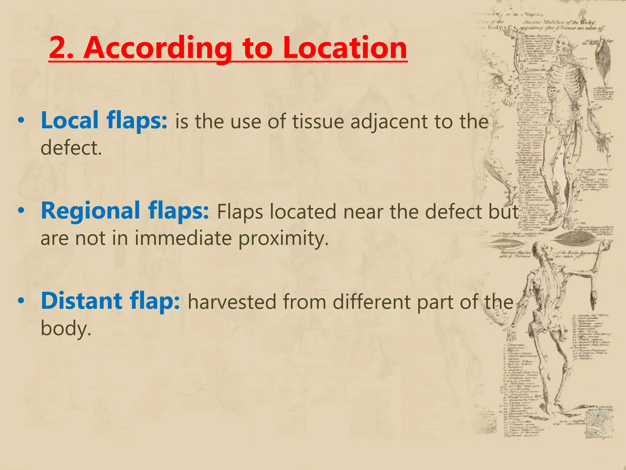 Local and regional flaps in head and neck reconstruction | PPTX