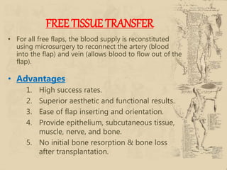 Local and regional flaps in head and neck reconstruction | PPTX