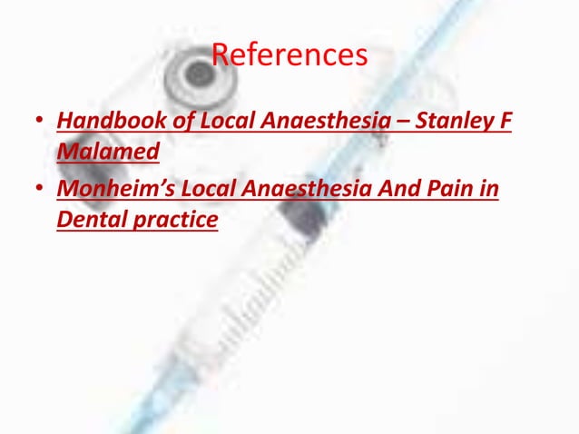 Local anesthesia | PPT