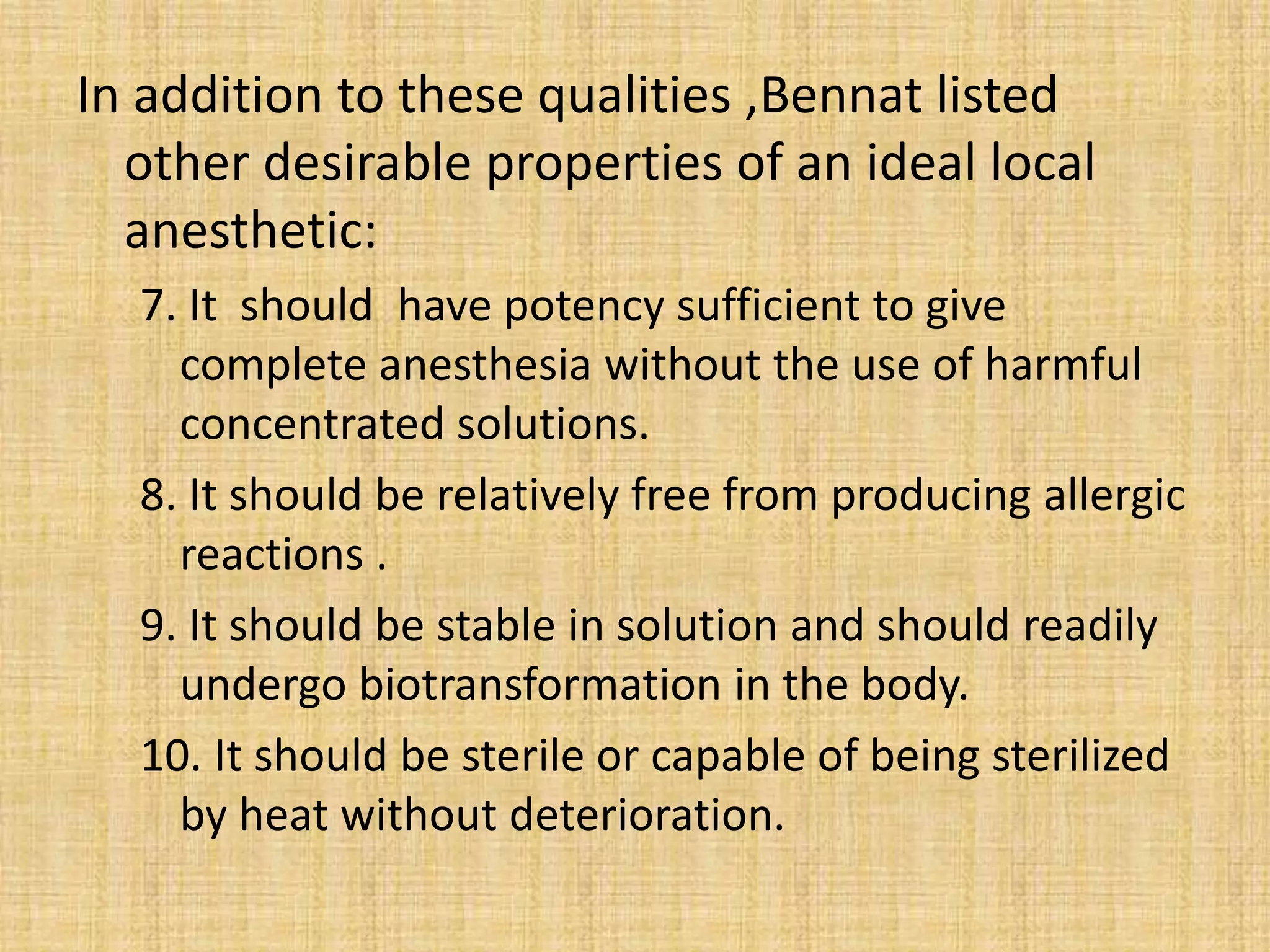 Local anesthesia | PPTX