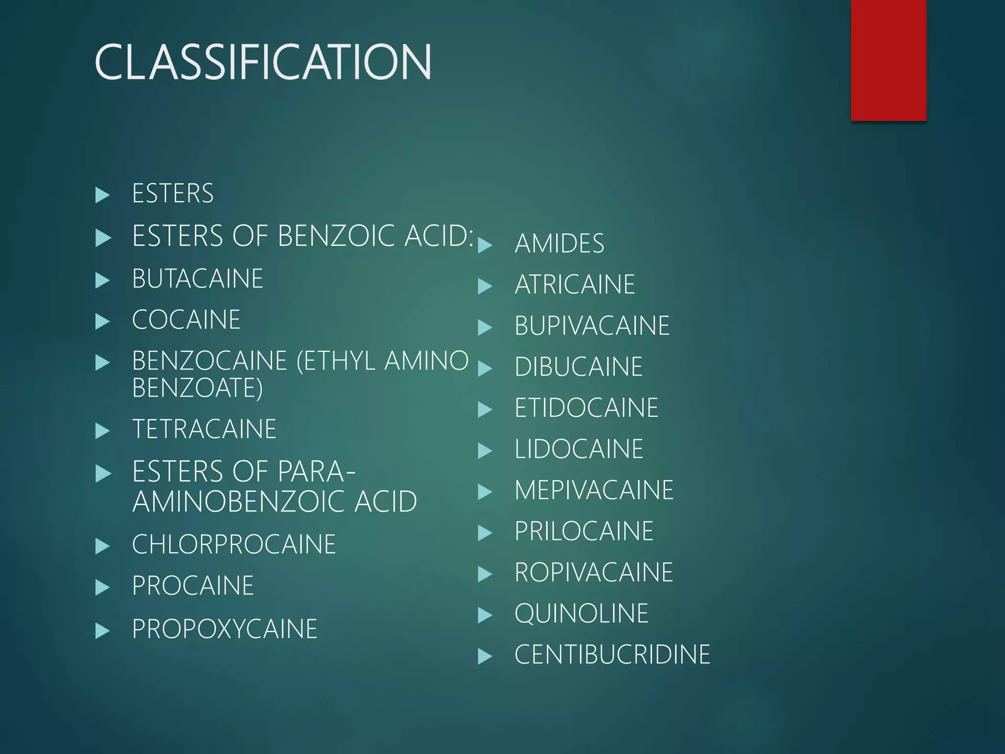 Local anesthesia | PPTX