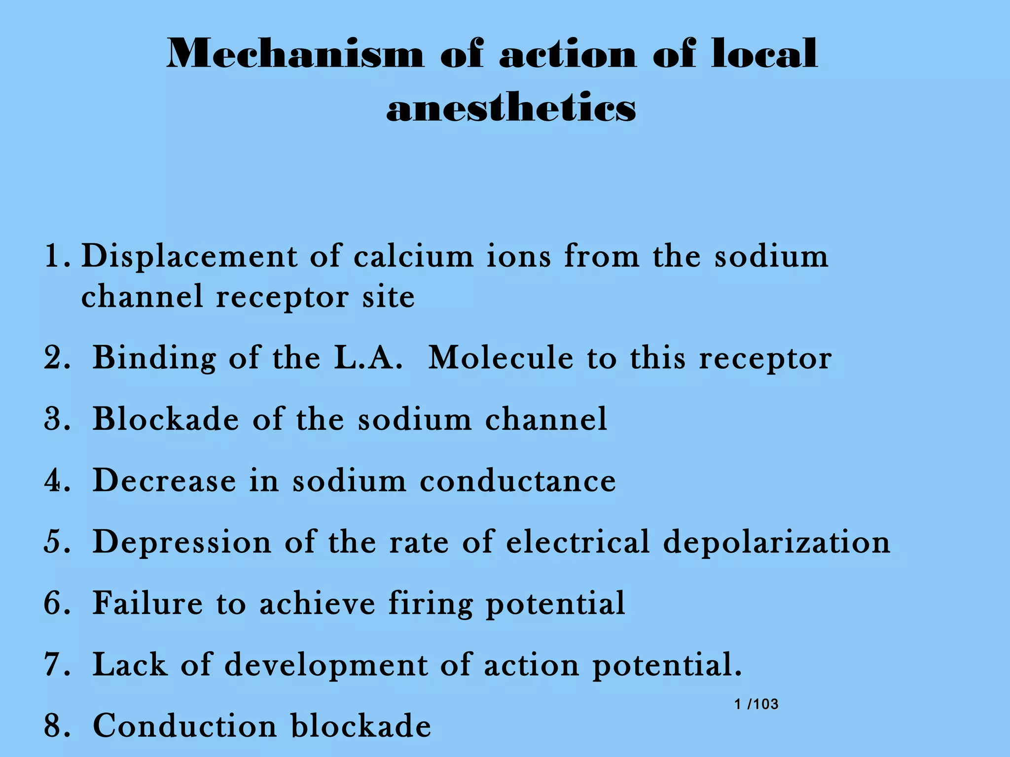 Local anesthesia | PPT