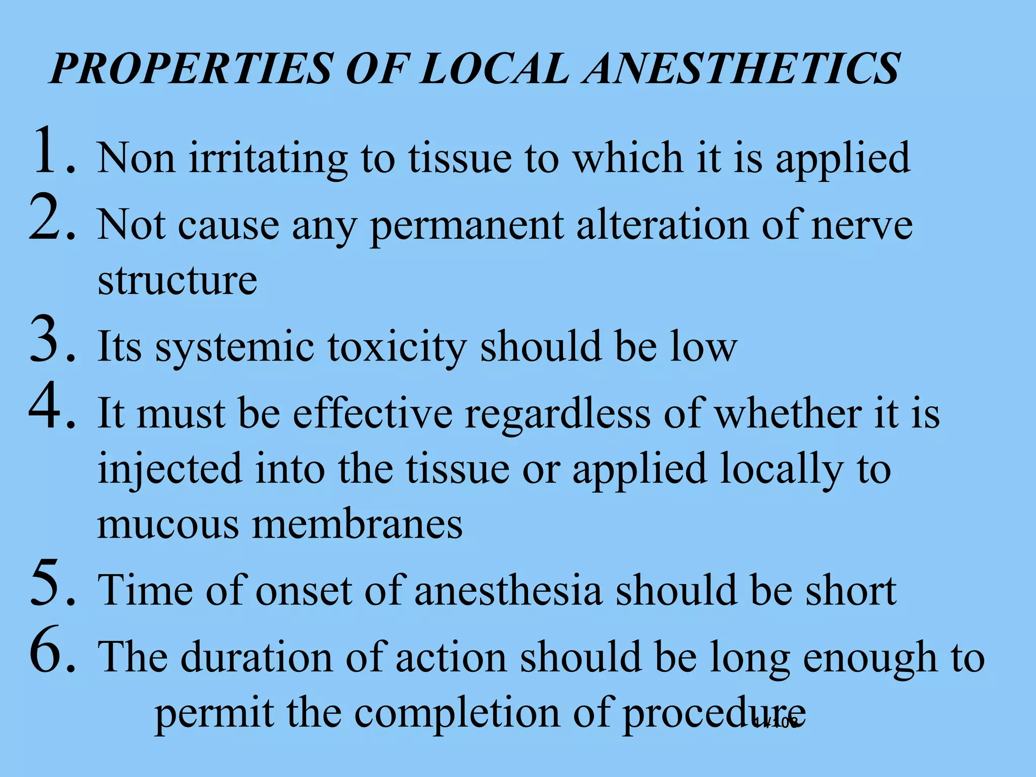 Local anesthesia | PPT