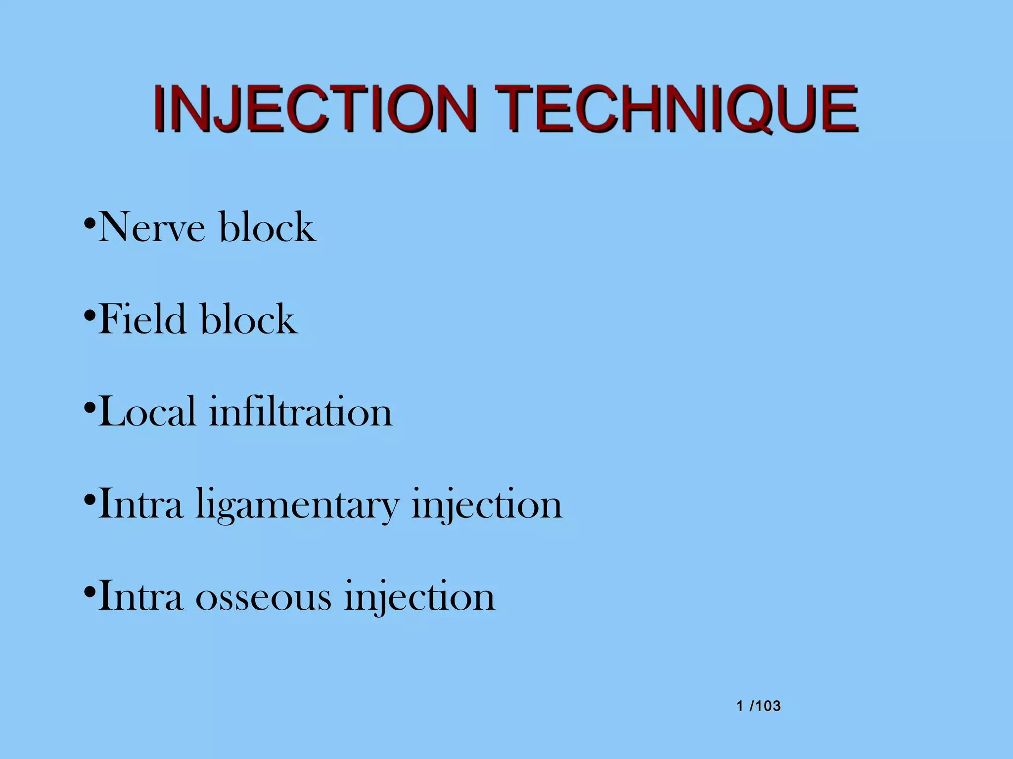 Local anesthesia | PPT