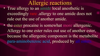 Local anesthesia | PPT