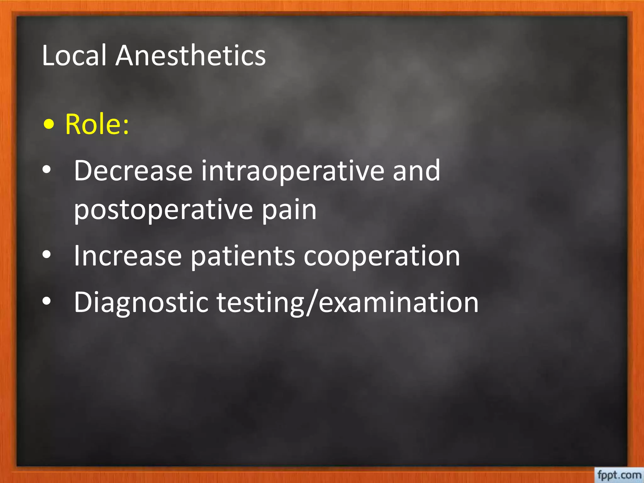 Local anesthesia | PPTX