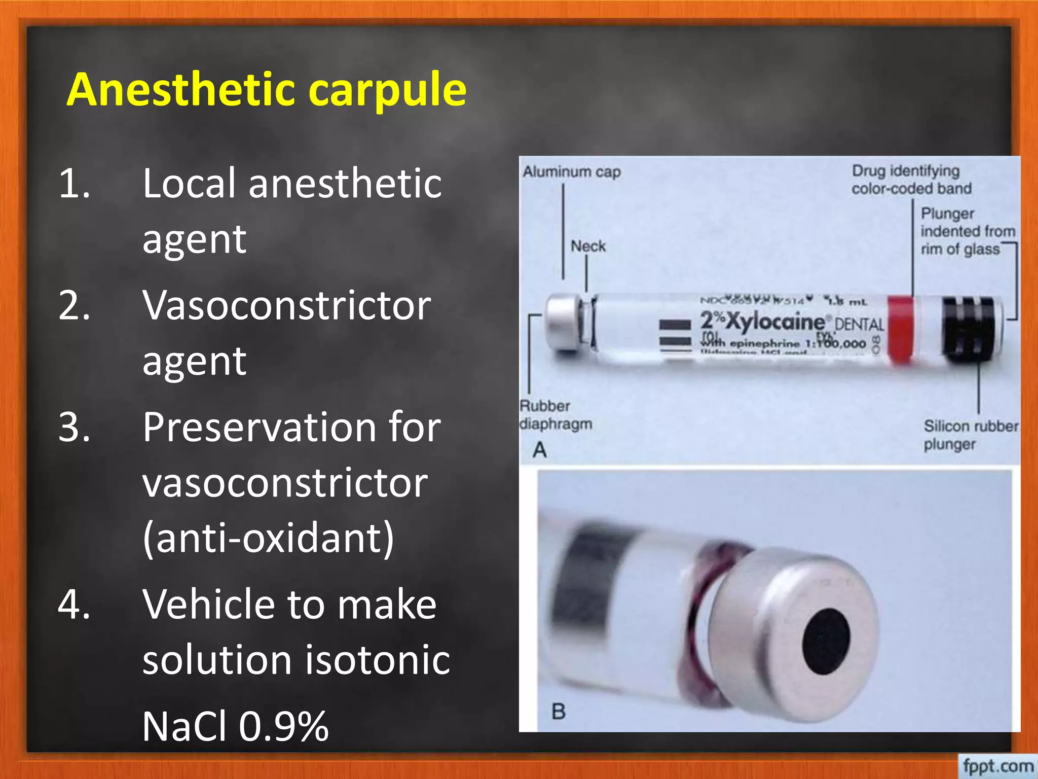 Local anesthesia | PPTX