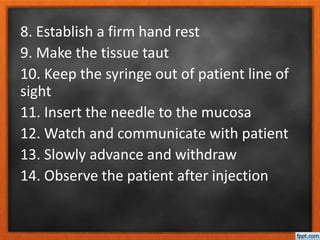 Local anesthesia | PPTX