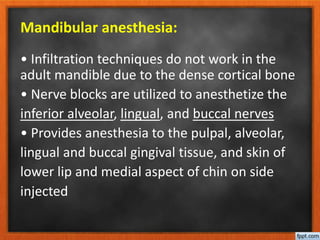 Local anesthesia | PPTX