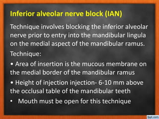Local anesthesia | PPTX