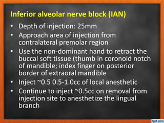 Local anesthesia | PPTX