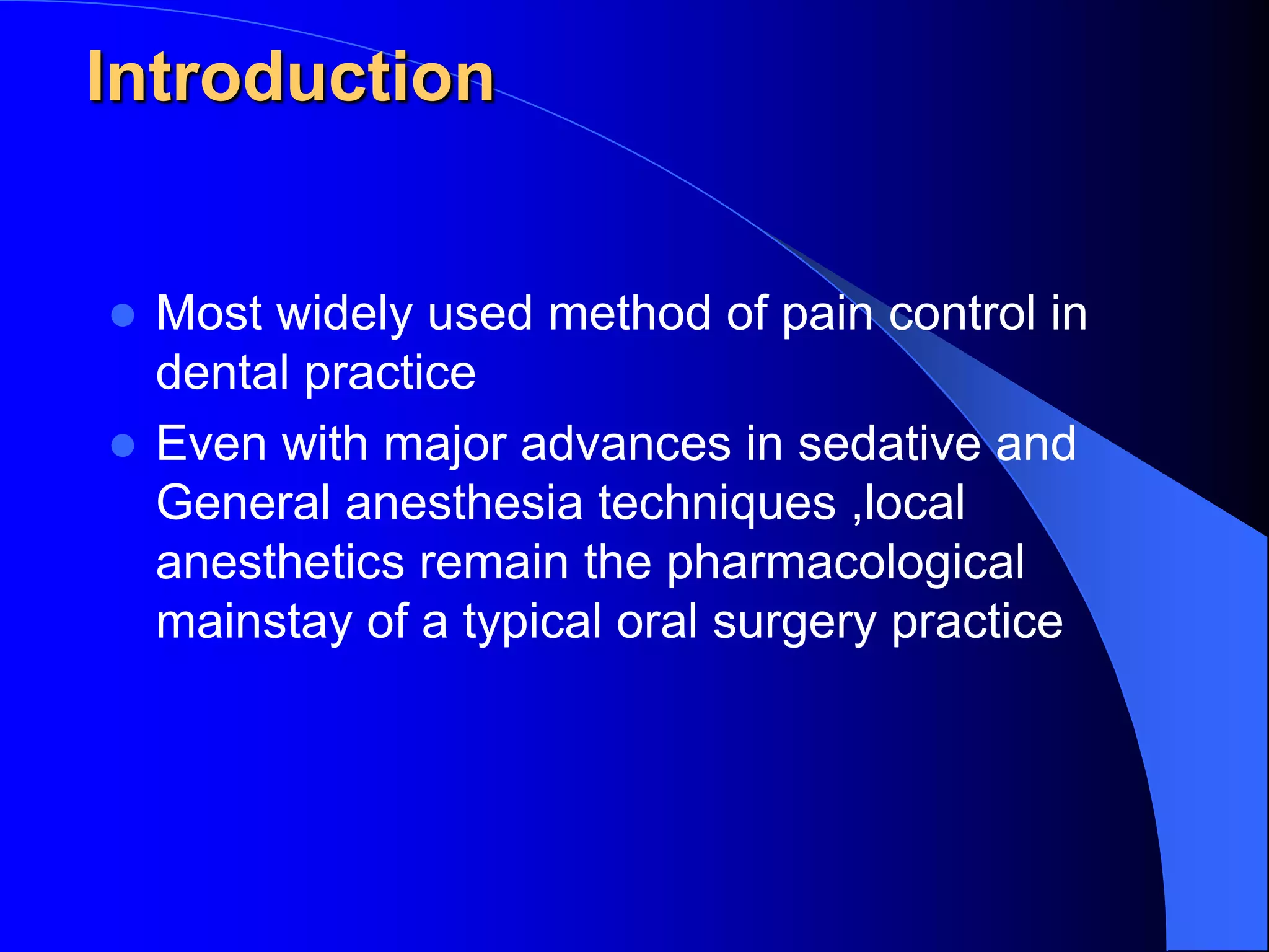 Local anesthesia | PPT