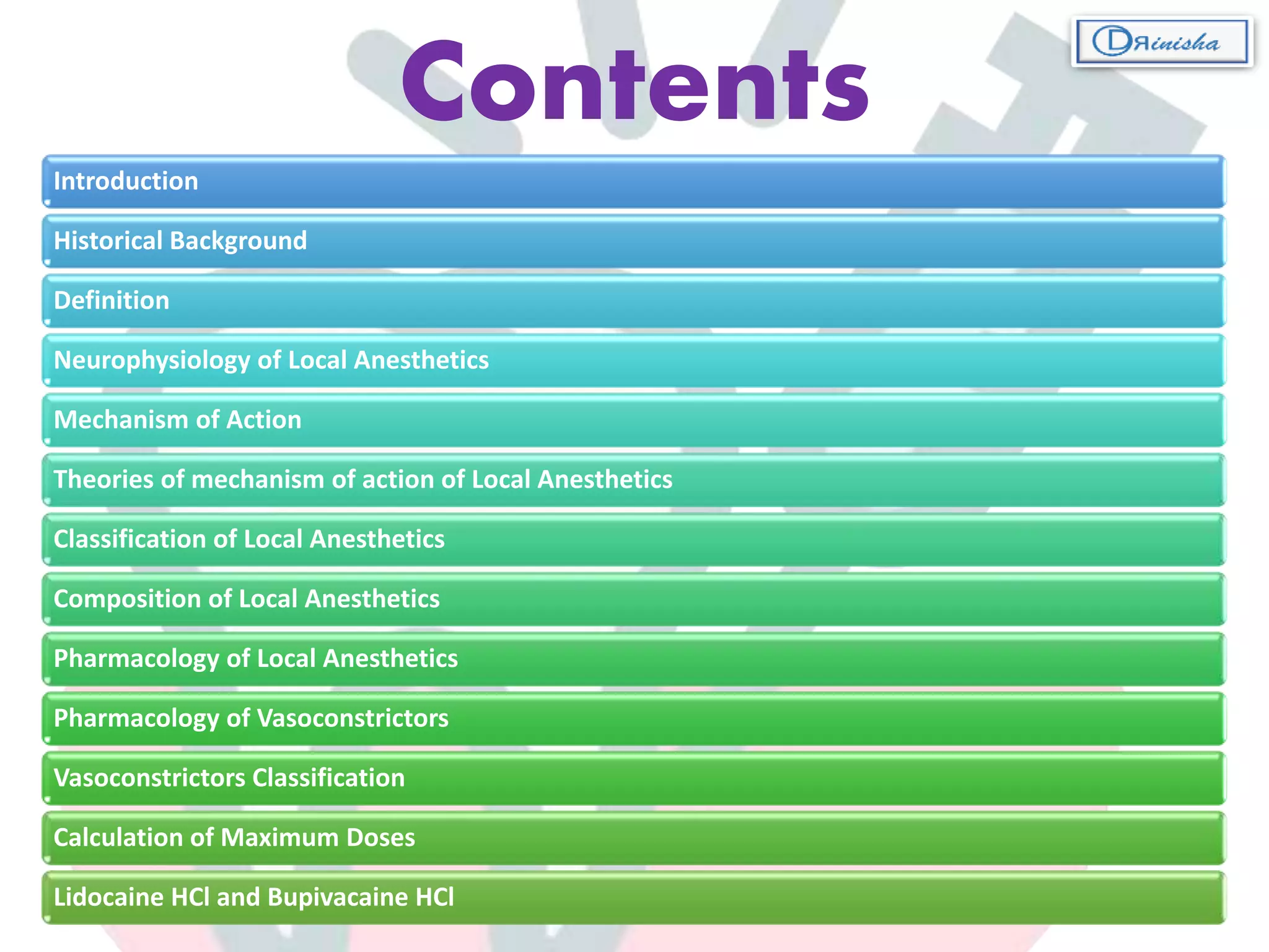 Local Anesthesia | PPTX