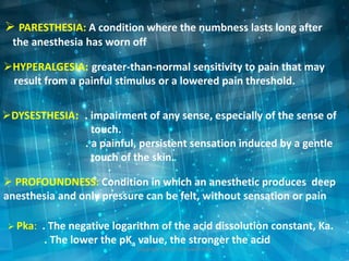 Local anesthesia | PPTX