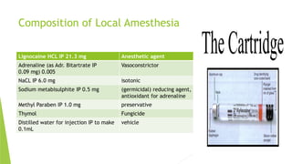 Local anesthesia | PDF | Brain and Nervous System Disorders | Diseases ...