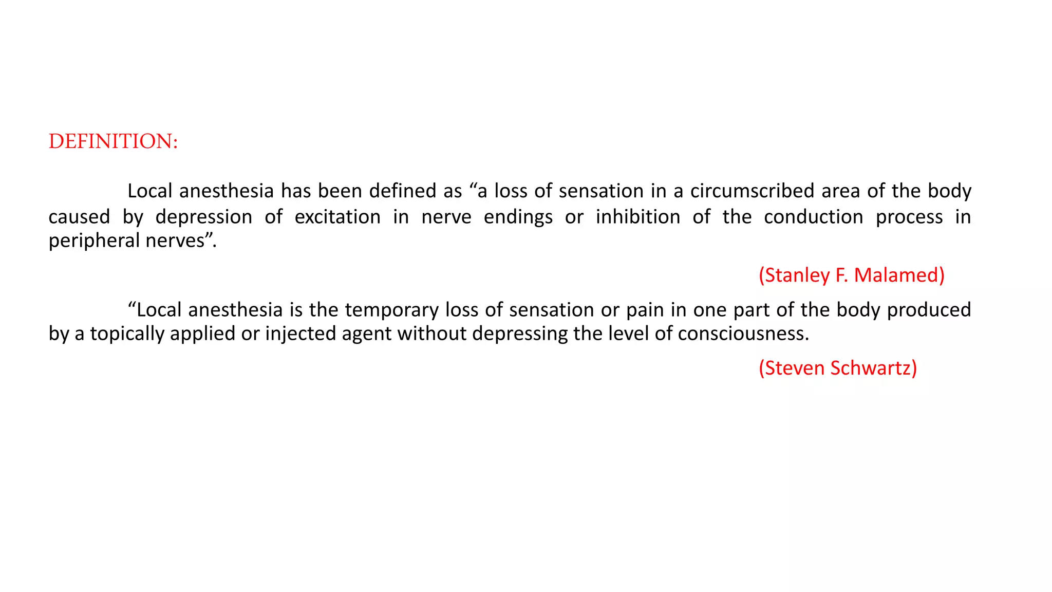 Local anesthesia in dentistry | PPTX