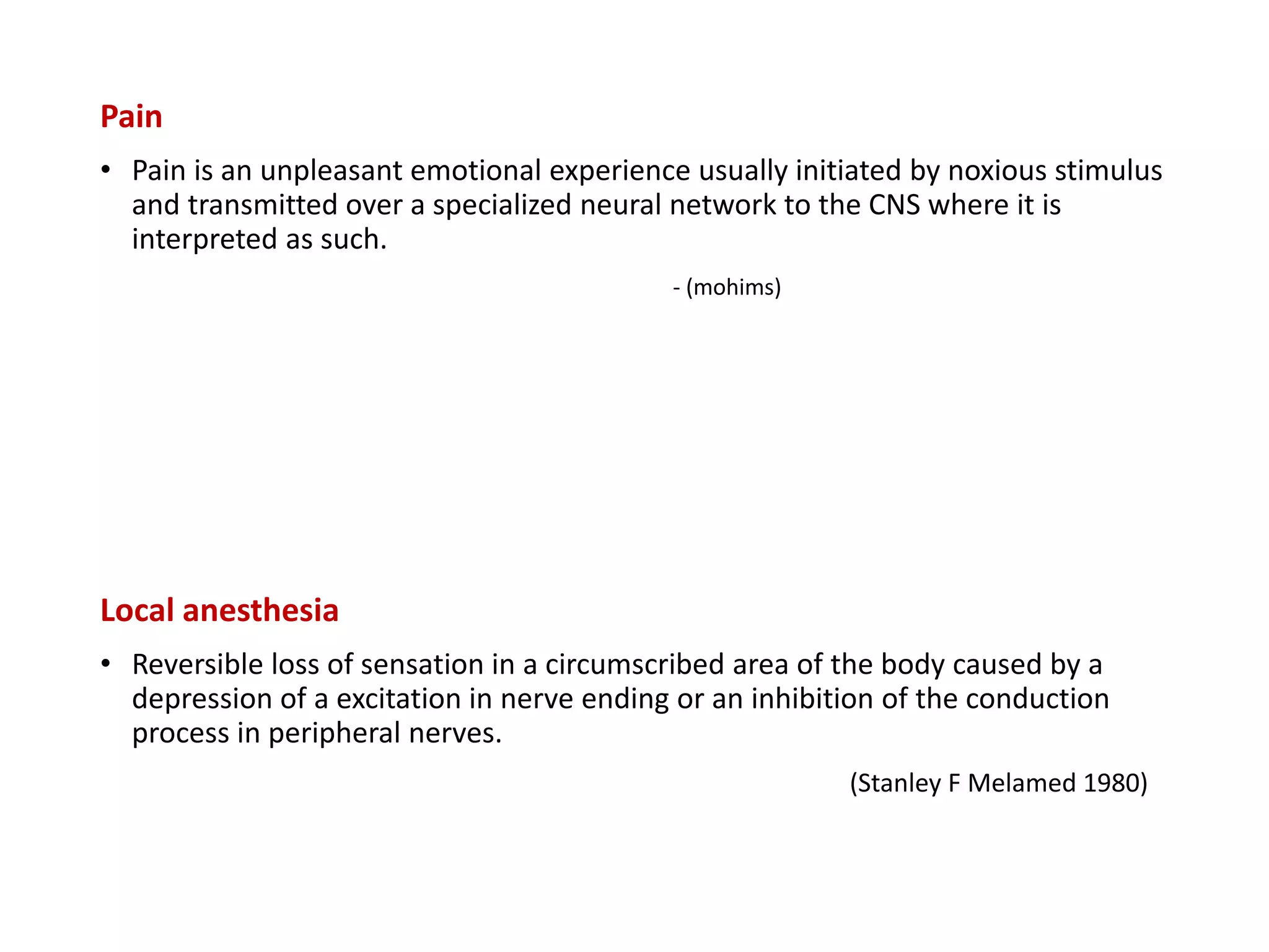Local anesthesia in pediatric dentistry | PDF