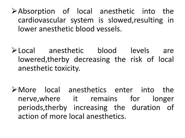 Local anesthesia ppt | PPTX | Chemistry | Science