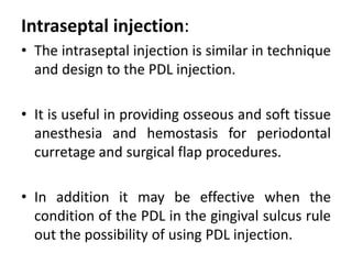Local anesthesia ppt | PPTX