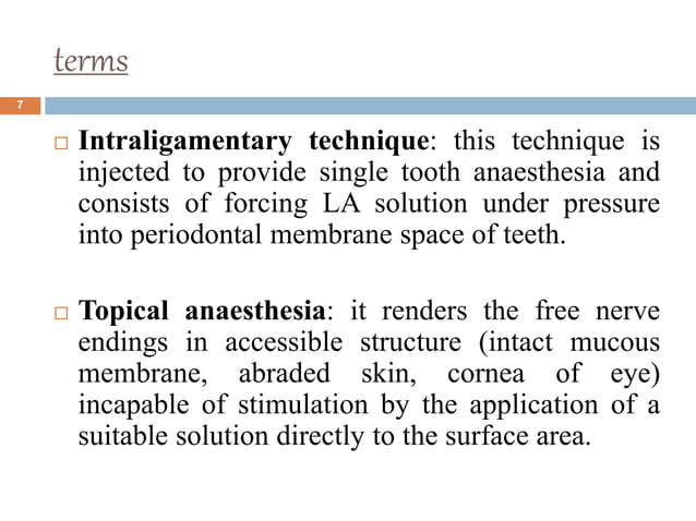 Local Anesthesia sam.pptx | First Aid | Injuries