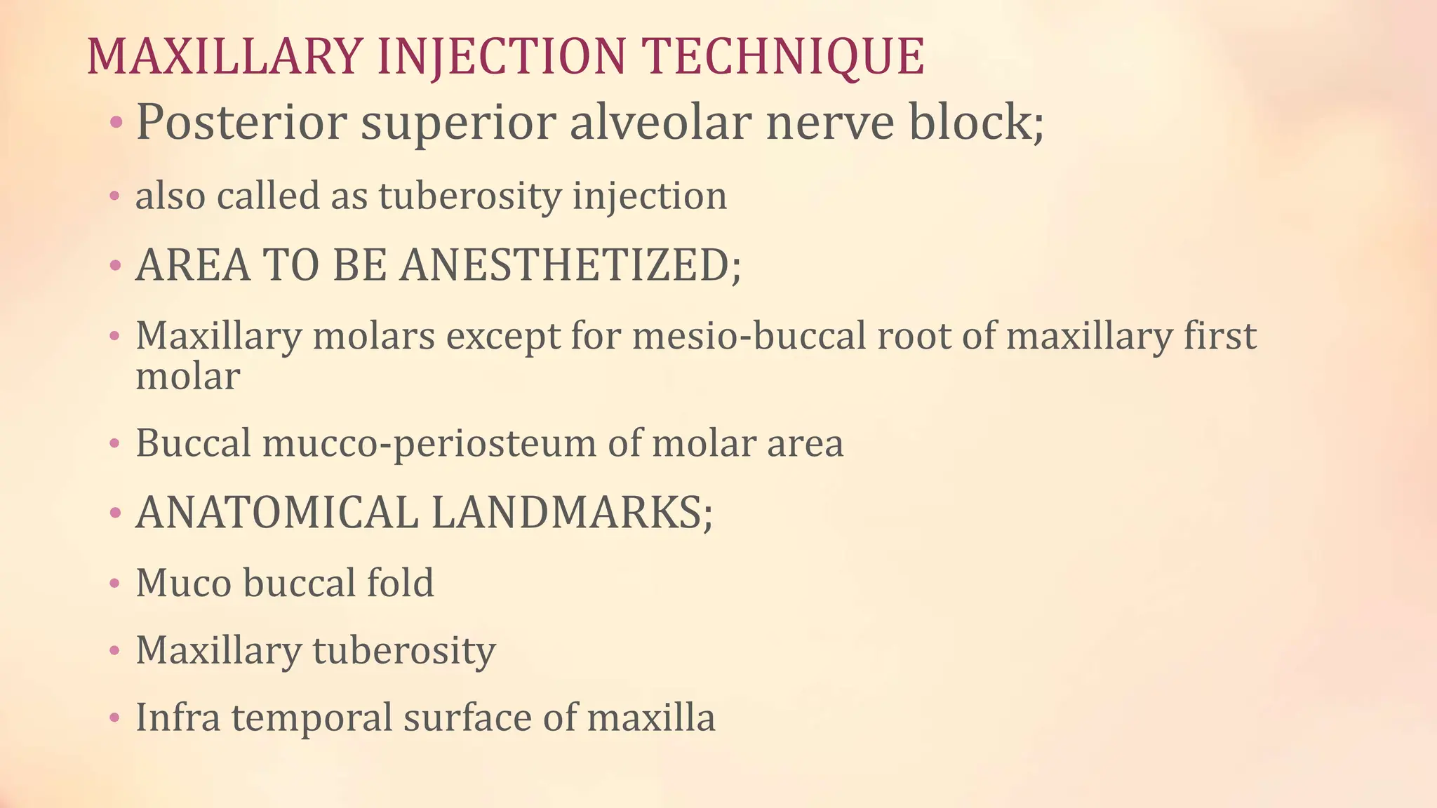 LOCAL ANESTHESIA TECHNIQUE.pptx