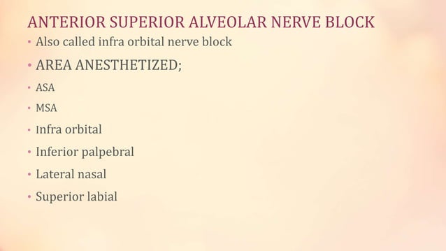 LOCAL ANESTHESIA TECHNIQUE.pptx | Ear, Nose and Throat Conditions ...