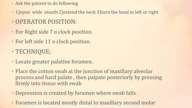 LOCAL ANESTHESIA TECHNIQUE.pptx | Ear, Nose and Throat Conditions ...