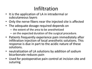 Local anesthetic | PPTX