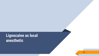 Local anesthetic - for minor surgical procedures | PDF