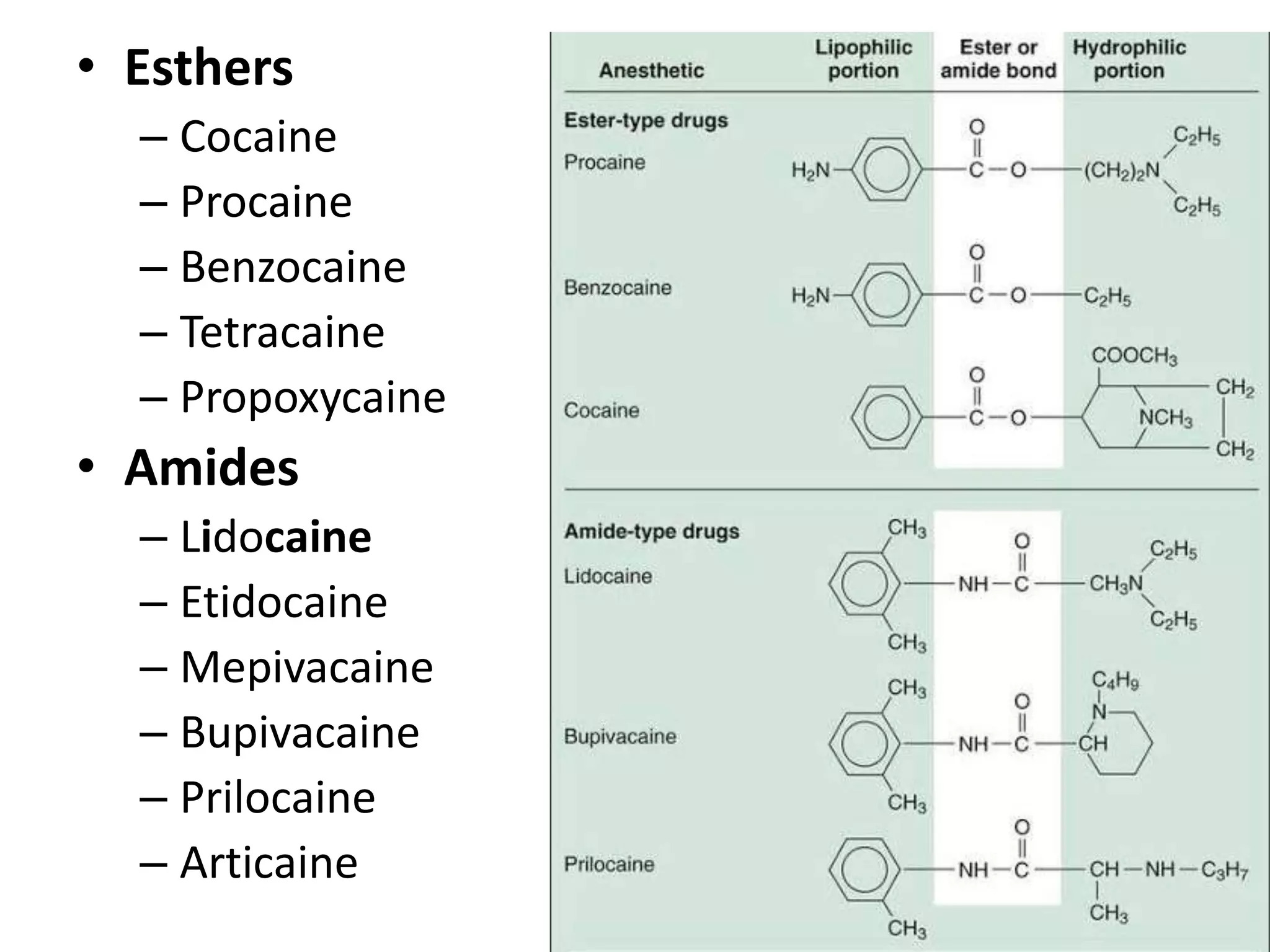 Local anesthetic agents | PPTX