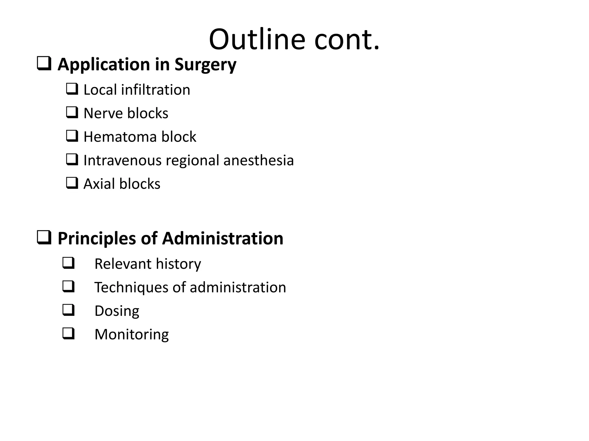 Local anesthetic agents | PPTX