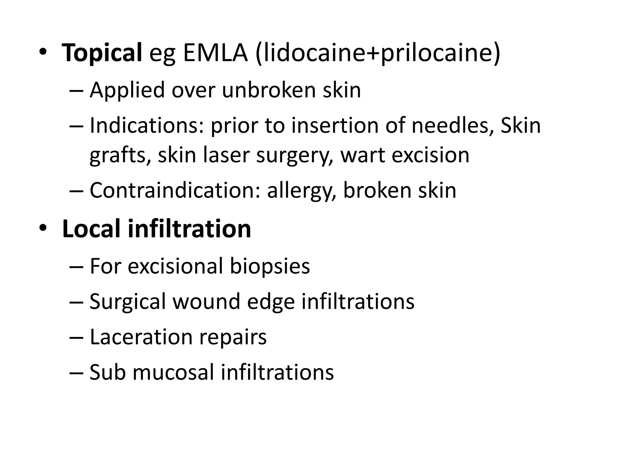 Local anesthetic agents | PPTX