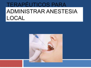 Local anesthetic failure IN ENDODOTICS | PPTX