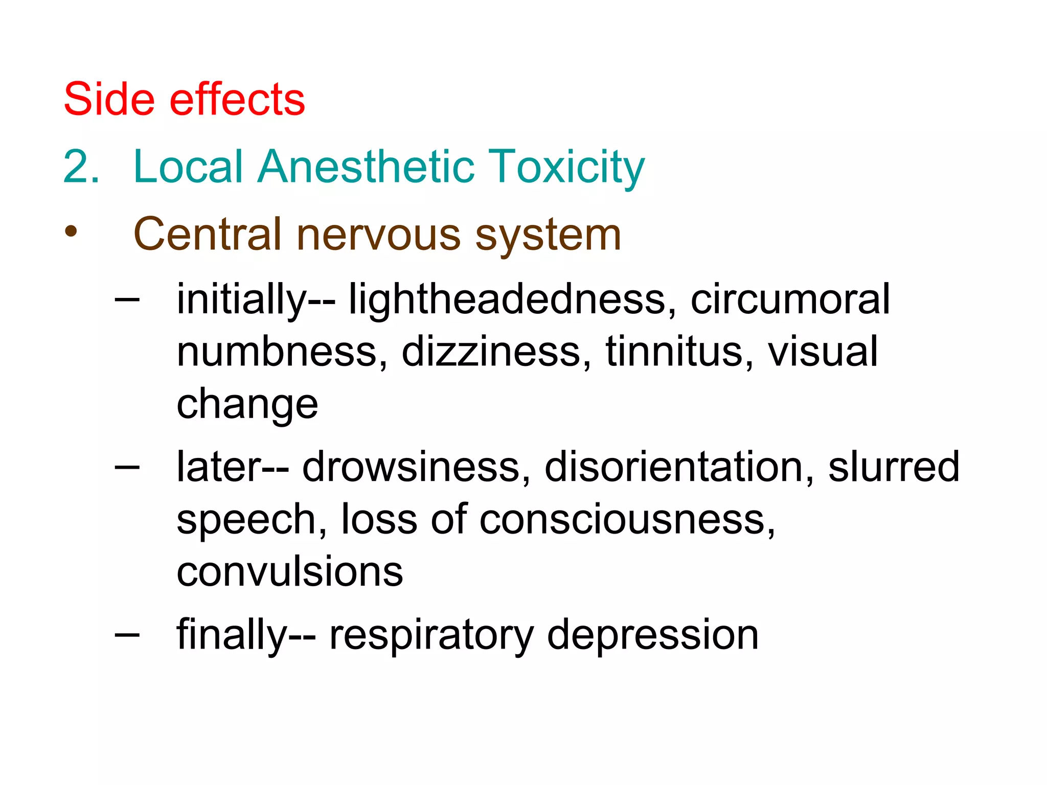 Anesthesia 5th year, 9th lecture (Dr. Aamir) | PPT