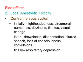 Anesthesia 5th year, 9th lecture (Dr. Aamir) | PPT