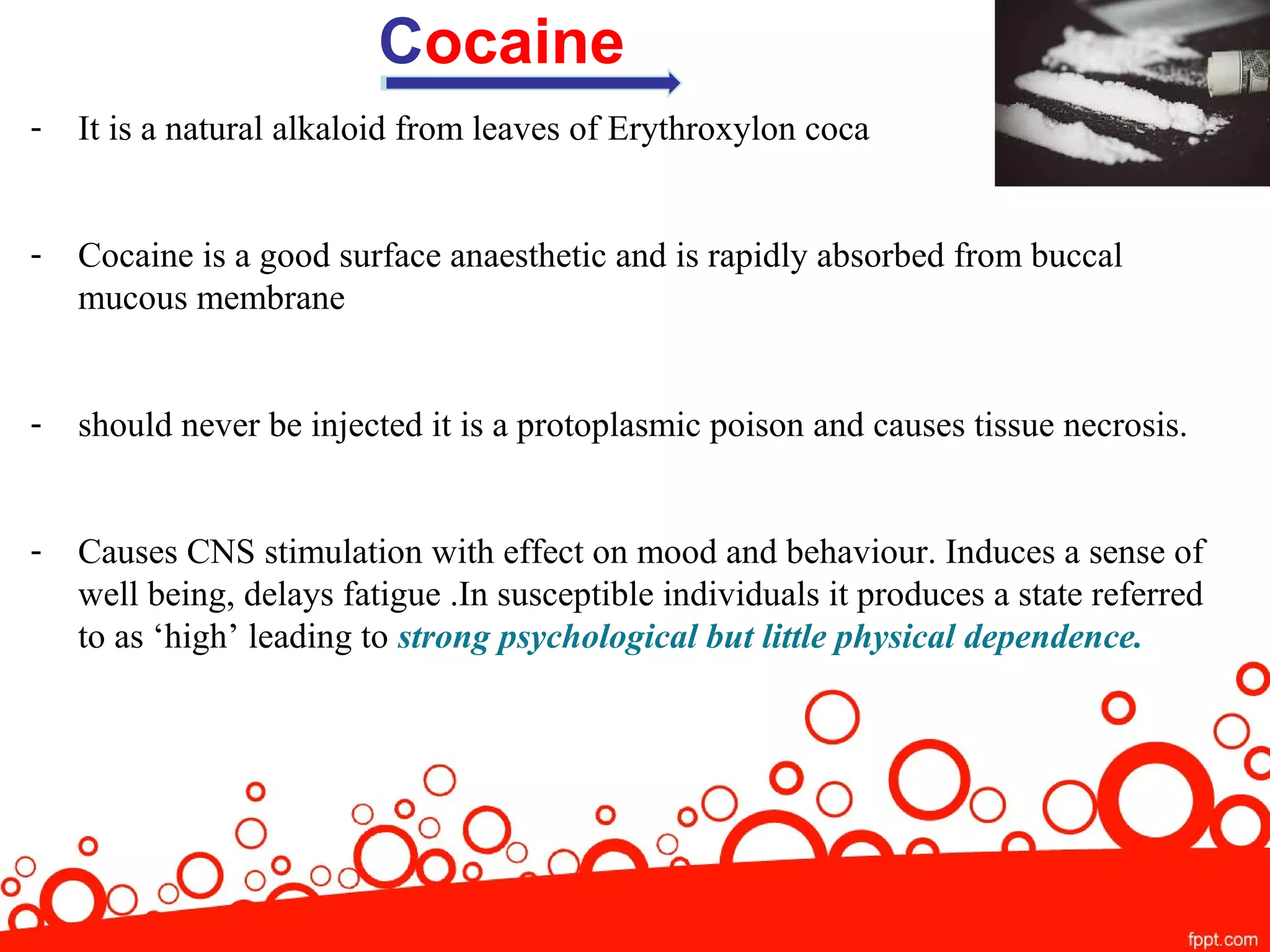 Local anesthetics | PPT