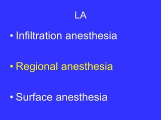 Local anesthetics.ppt