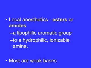 Local anesthetics.ppt